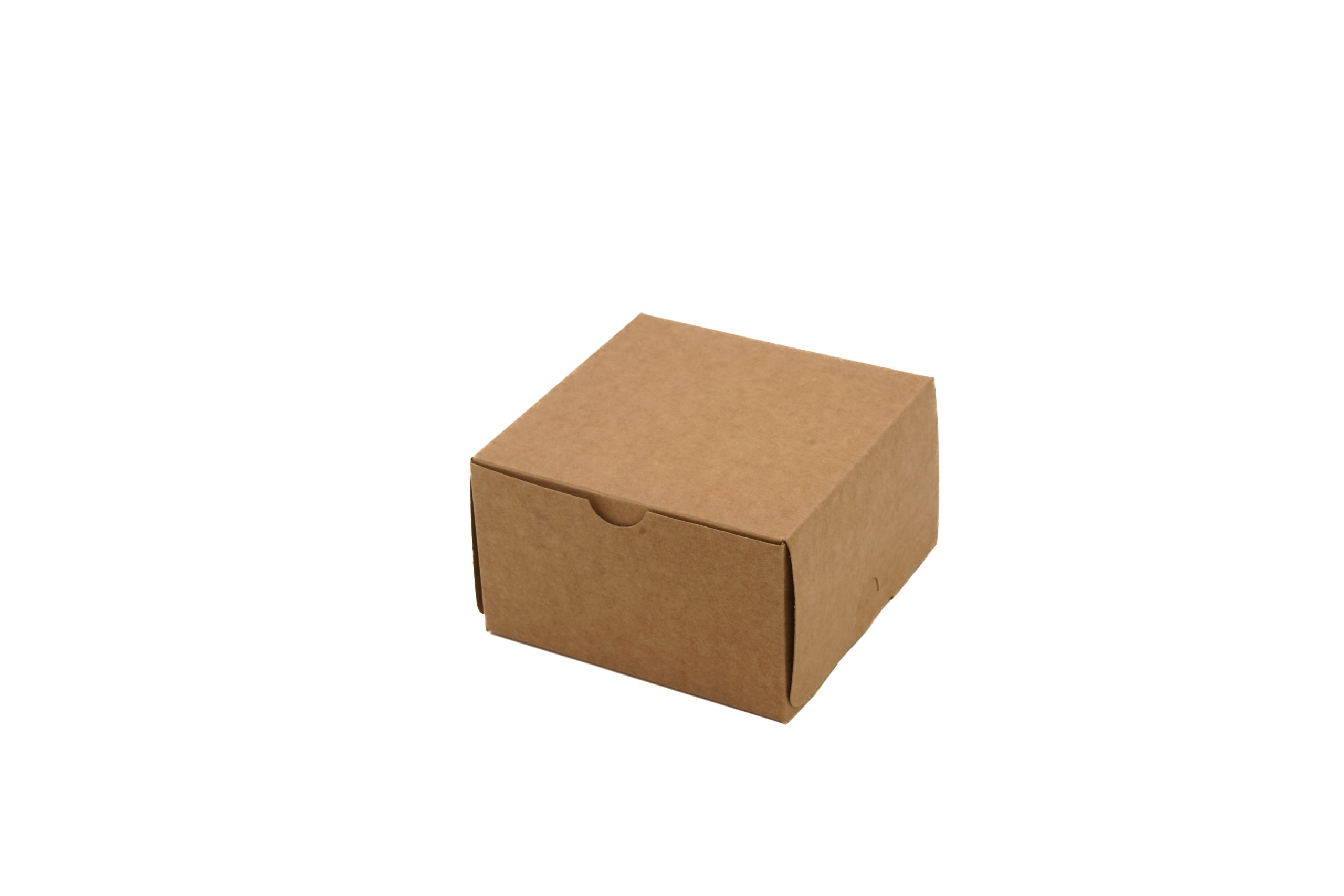 Kraft Cake Box (5X5X3) - Global Packaging Solutions