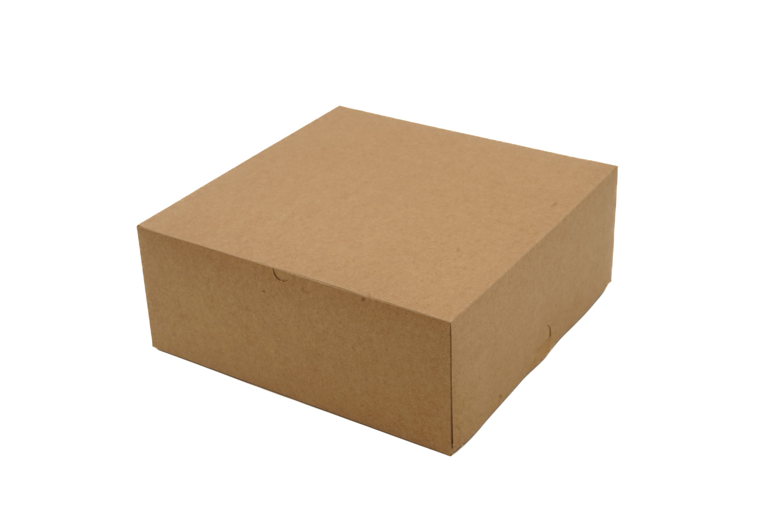 Kraft Cake Box (10X10X4) - Global Packaging Solutions